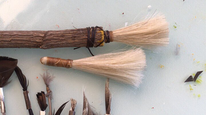 Creating Natural Brushes – THE ANCIENT SOUTHWEST