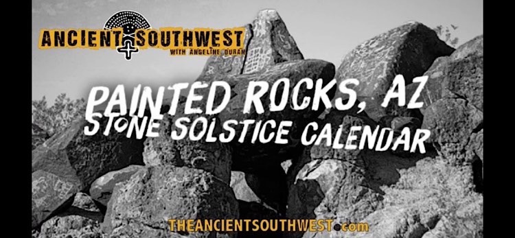 Stone Solstice Calendar – Painted Rocks, AZ – THE ANCIENT SOUTHWEST